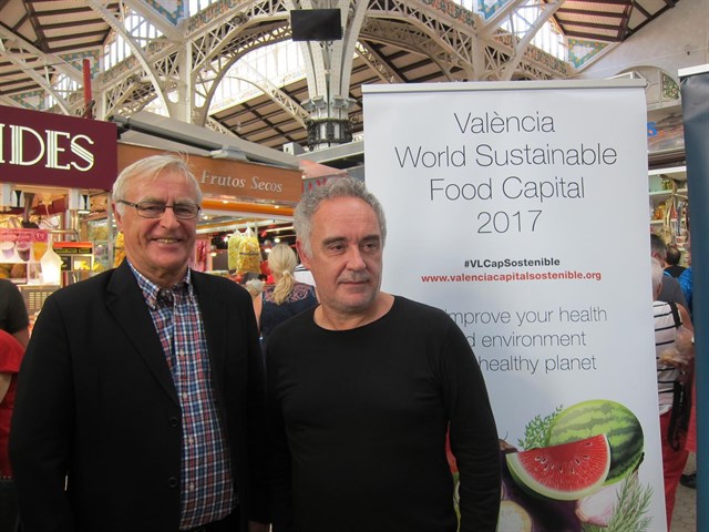 Ferran Adrià apoya la Capitalidad Mundial de la Alimentación