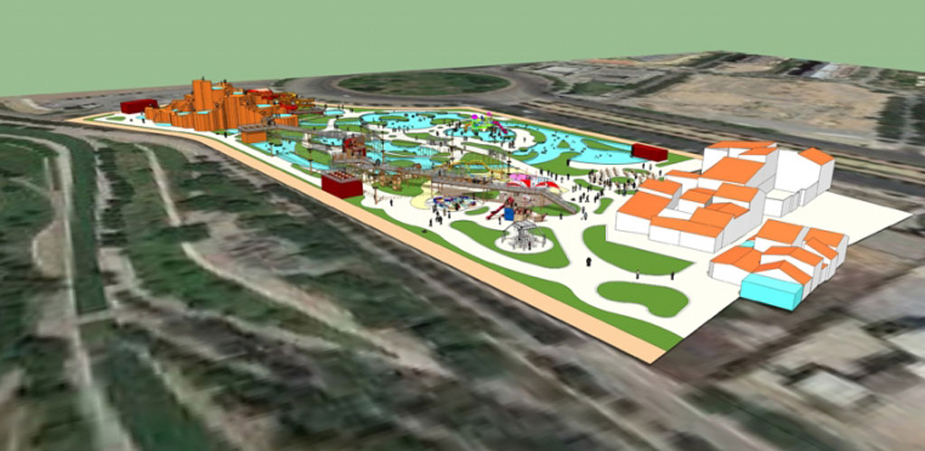 Así será el nuevo parque fluvial de aventura de València