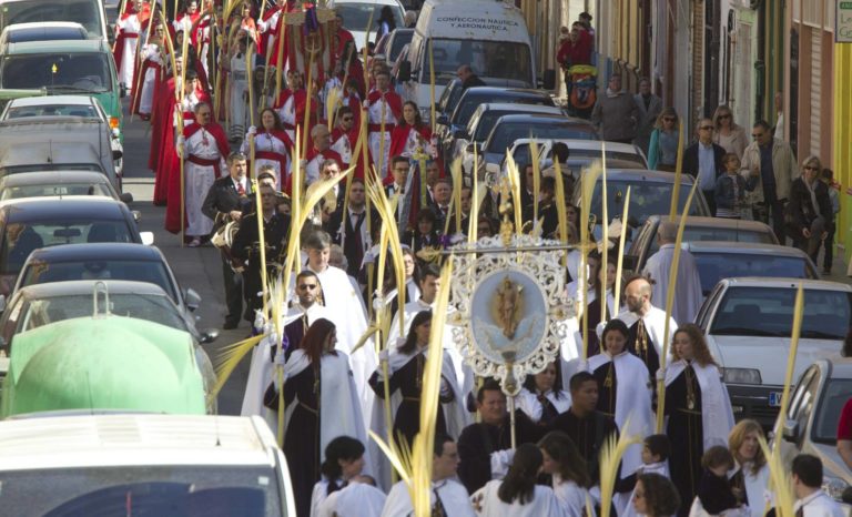 Hora y lugar de las procesiones del Domingo de Ramos