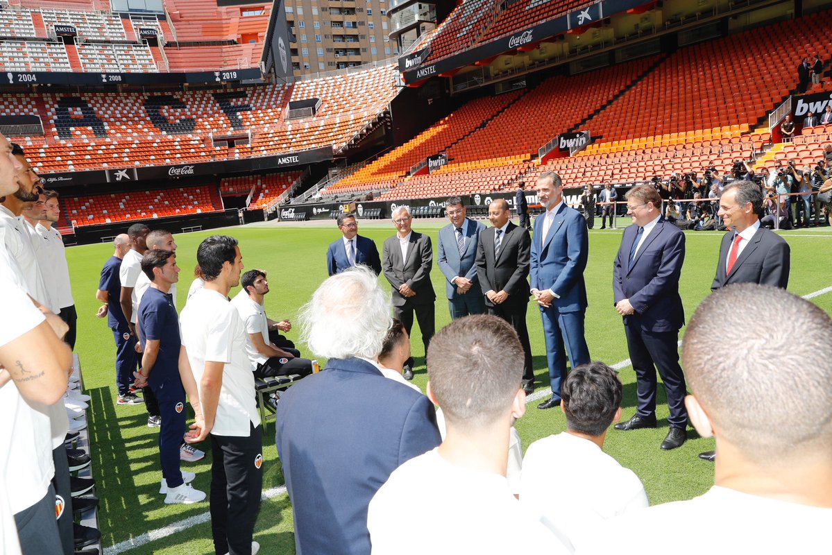 El Rey se reúne en Valencia con 4.000 matemáticos y los jugadores del ...