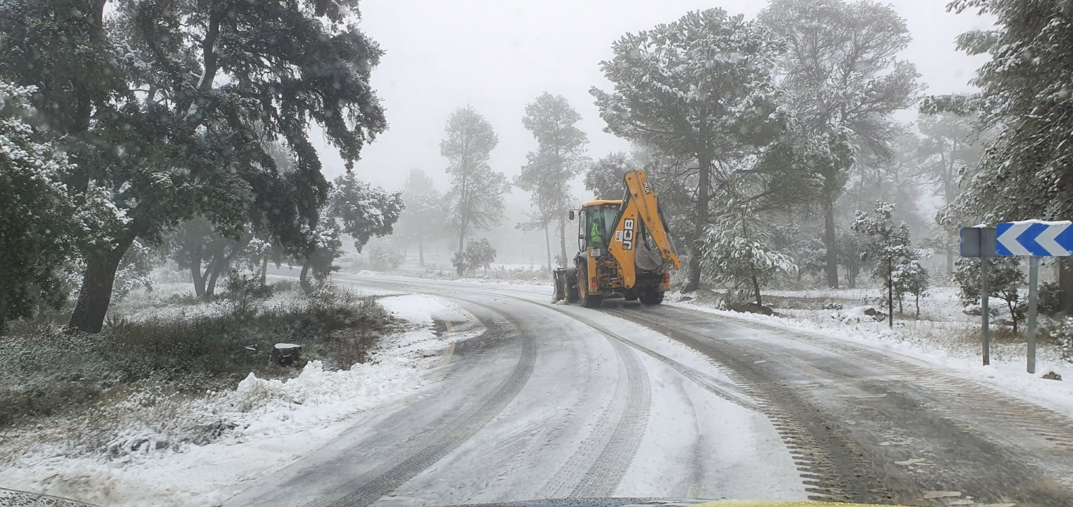 FOTOS | La nieve tiñe de blanco la Comunitat Valenciana