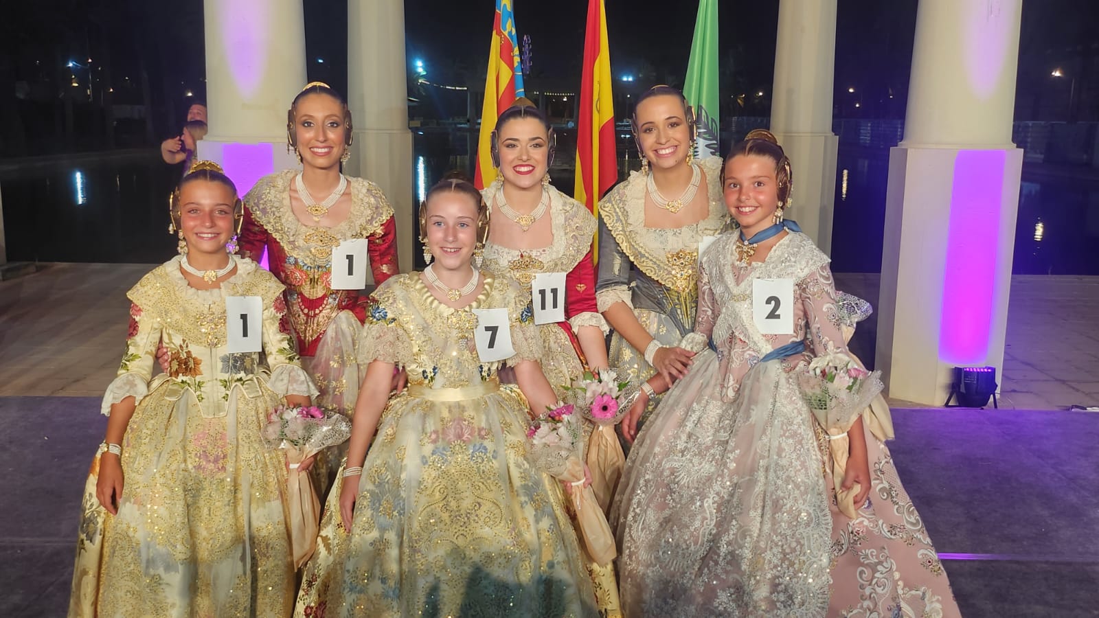 Candidatas a Fallera Mayor por el sector Pla del Remei - Gran Vía