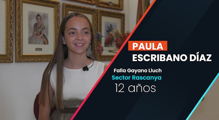 Paula Escribano: "Me encanta colaborar en todas las actividades"