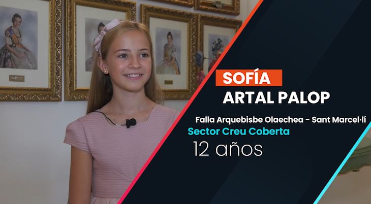 Sofía Artal: "Me encanta salir en el teatro"