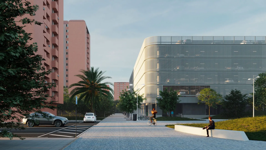 Valencia abrirá un parking gigante de ocho plantas en septiembre