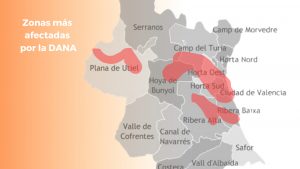 Mapa: Estas son las zonas más afectadas por la DANA | 7TeleValencia